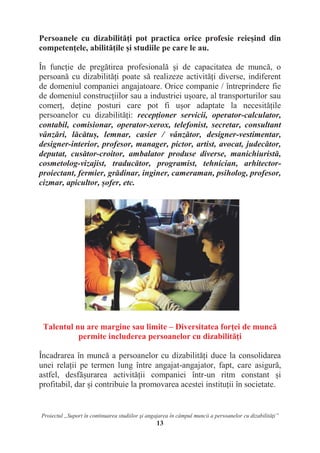 Ghid dizabilitate si angajare | PDF