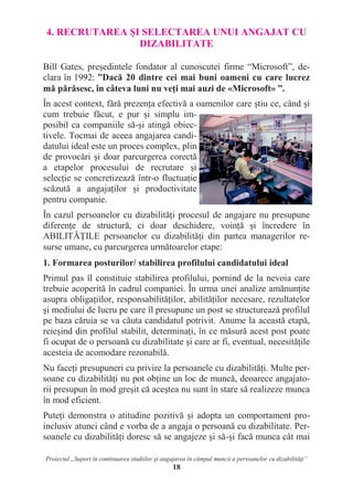 Ghid dizabilitate si angajare | PDF