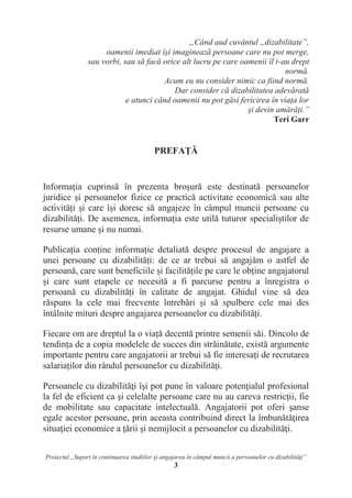 Ghid dizabilitate si angajare | PDF