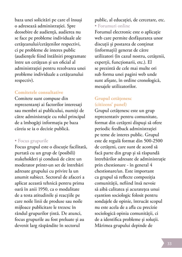 Ghid de participare publică | PDF