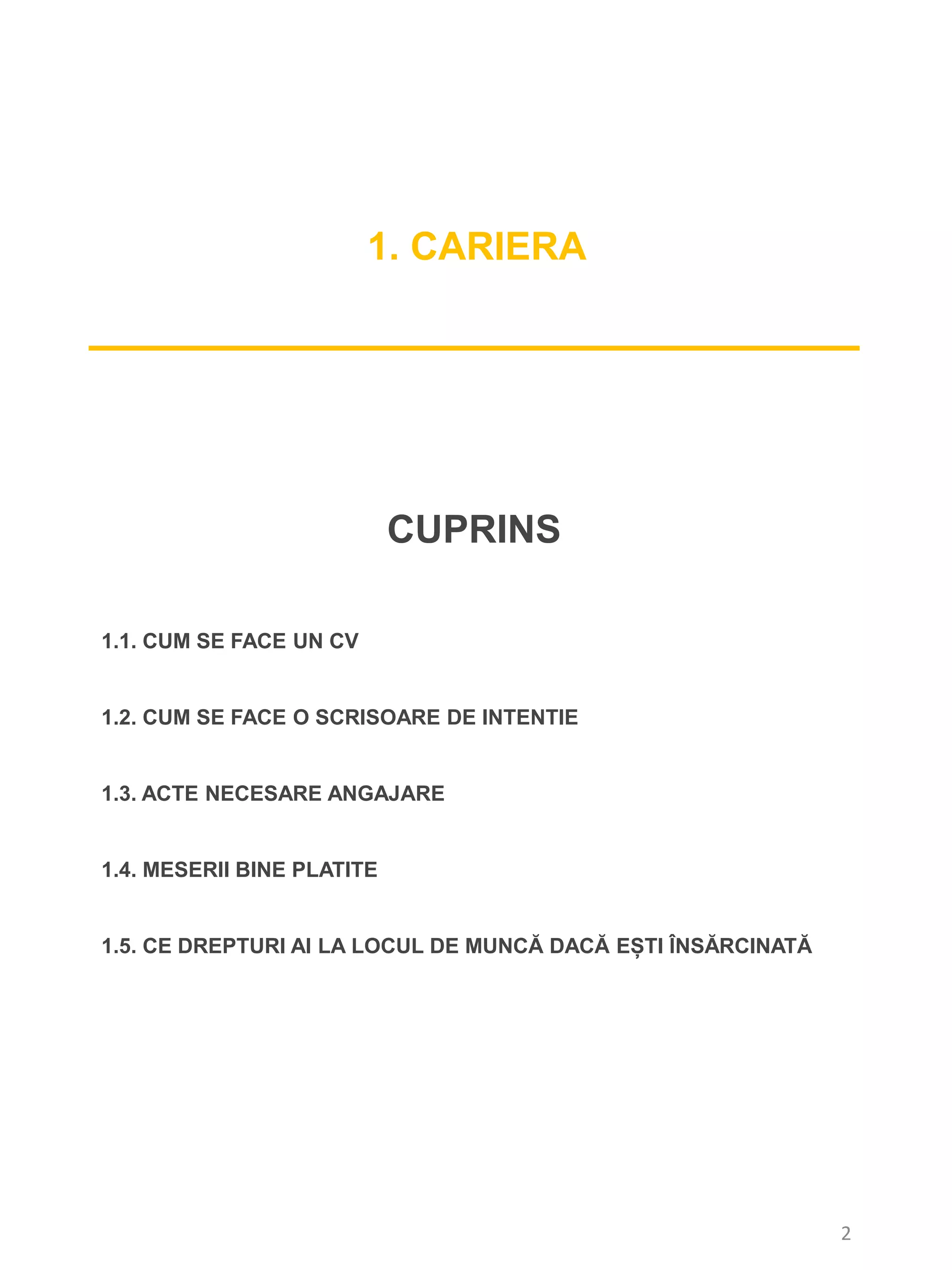 Ghid orientare cariera | PDF