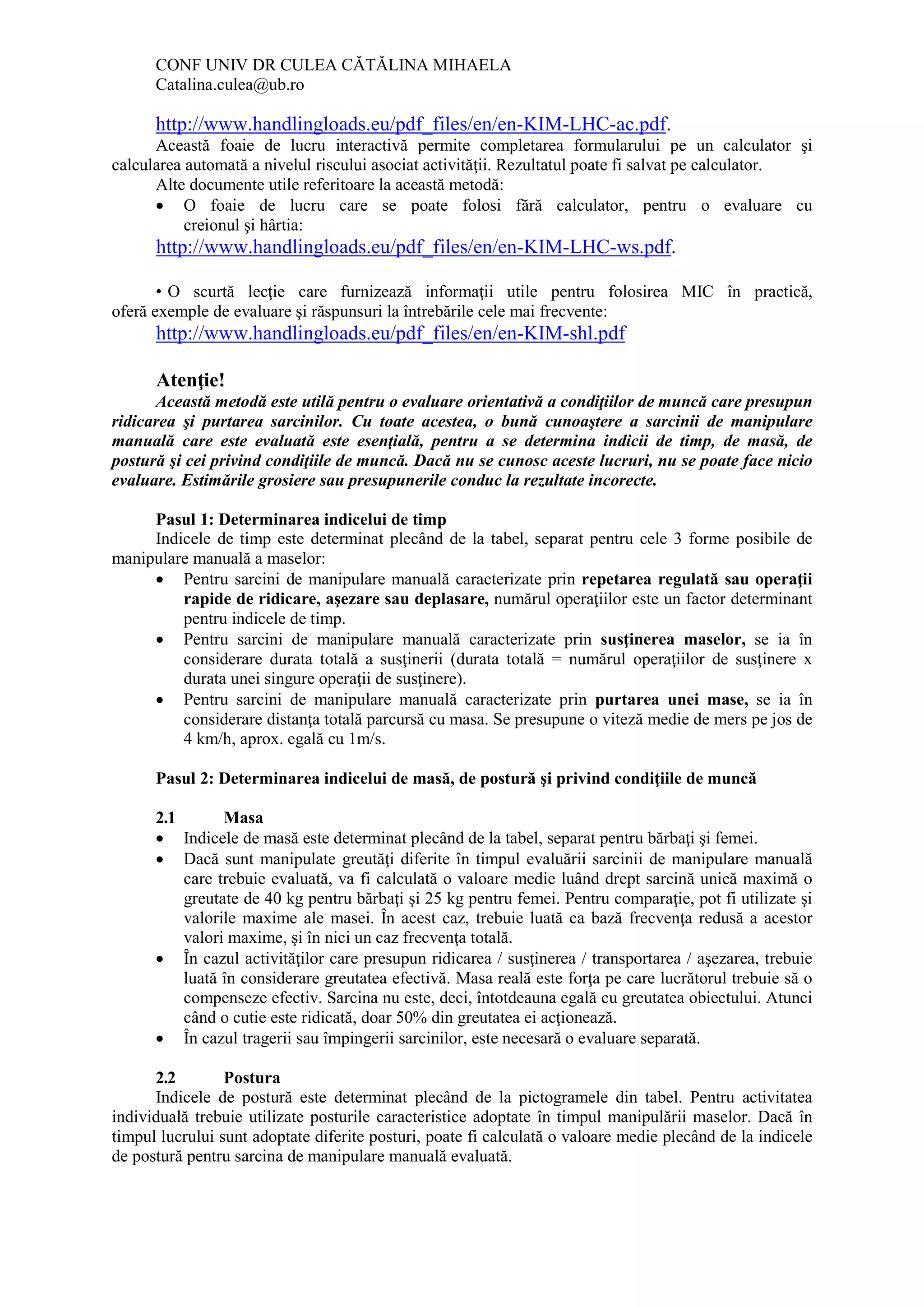 Ghid proiect culea | PDF