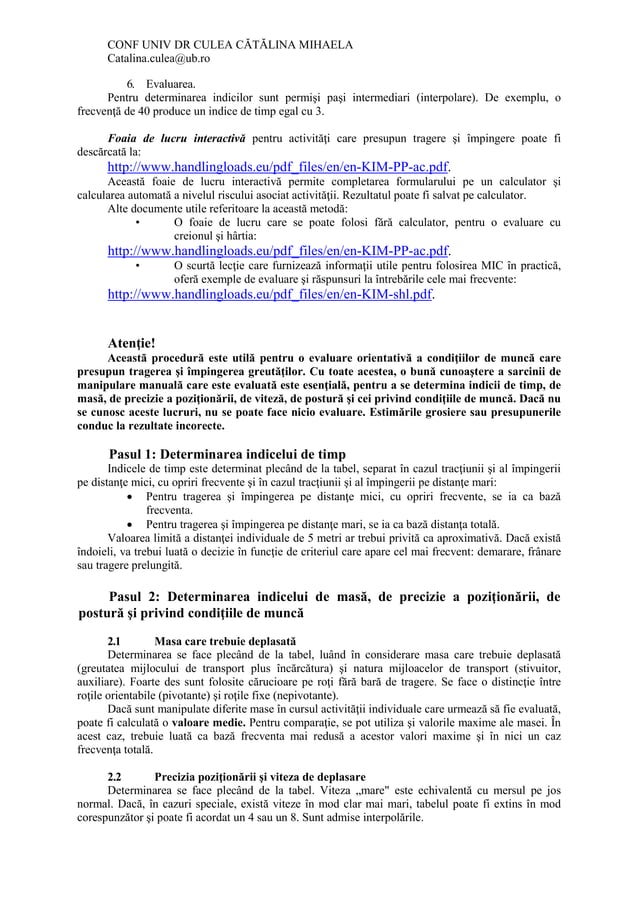 Ghid proiect culea | PDF