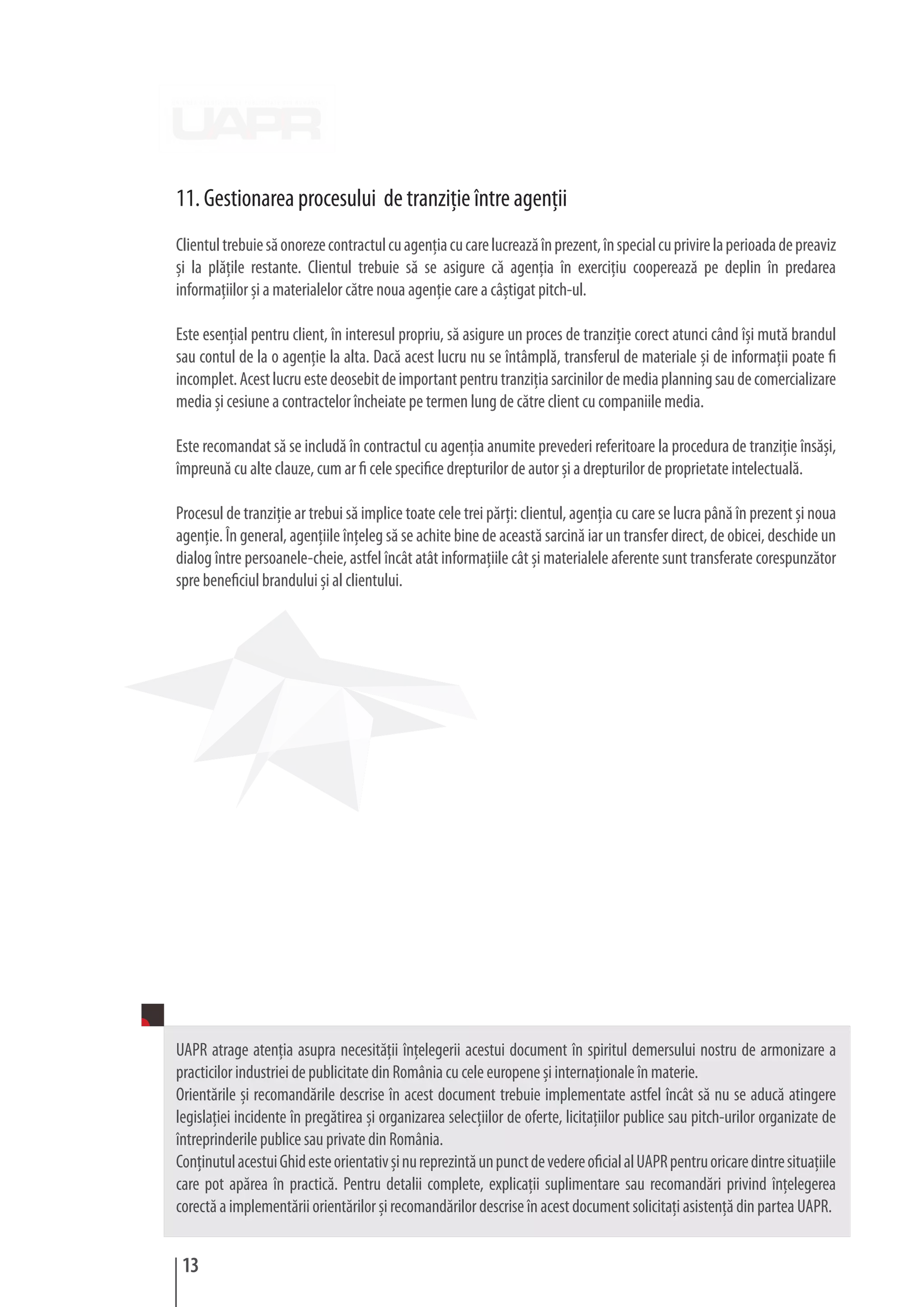 Ghidul de pitch UAPR | PDF