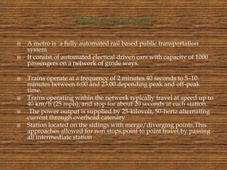 Rapid transit system | PPTX
