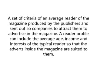 Reader Profiles | PPTX | Music | Entertainment