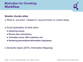 Chunking Content with Confidence | PPT