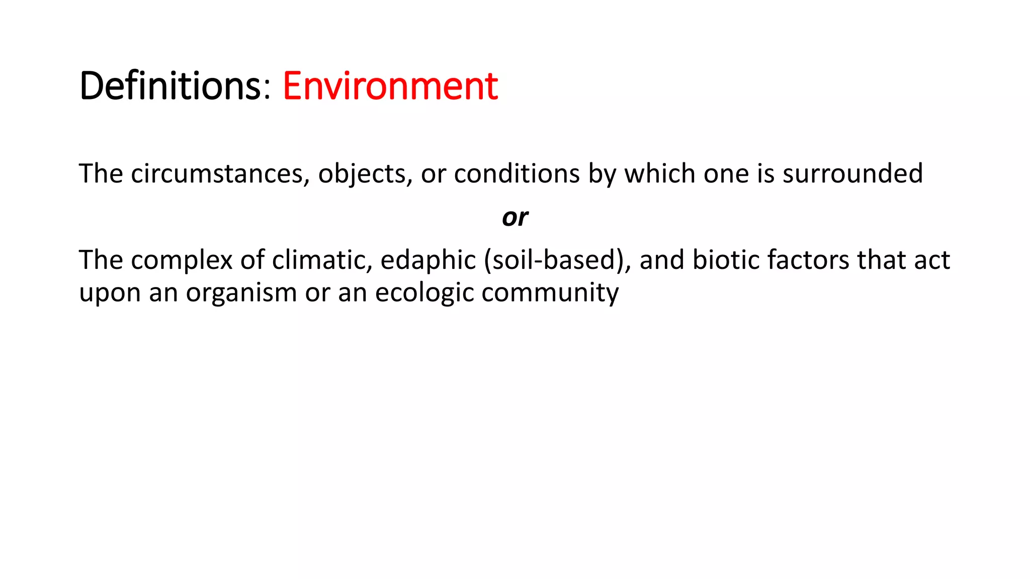 Environmental Hygiene | PPTX