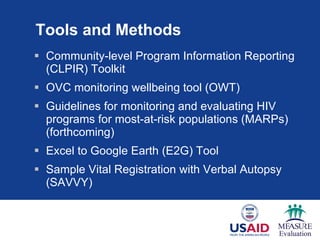 Strengthening Information Systems for Community Based HIV Programs | PPT