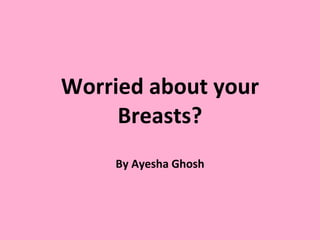 Ghosh breast module | PPT
