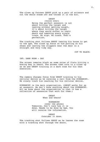 Ghost final script | PDF