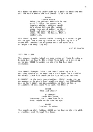 GHOST - Script Final Ver. | PDF