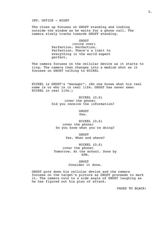GHOST - Script Final Ver. | PDF