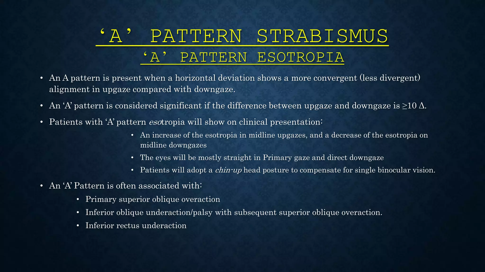 Ghostdogg productions present ~ alphabet pattern strabismus online version | PPTX