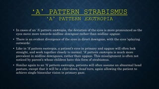 Ghostdogg productions present ~ alphabet pattern strabismus online version | PPTX | Eye and ...