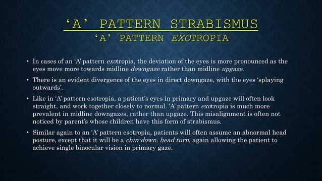 Ghostdogg productions present ~ alphabet pattern strabismus online version | PPT