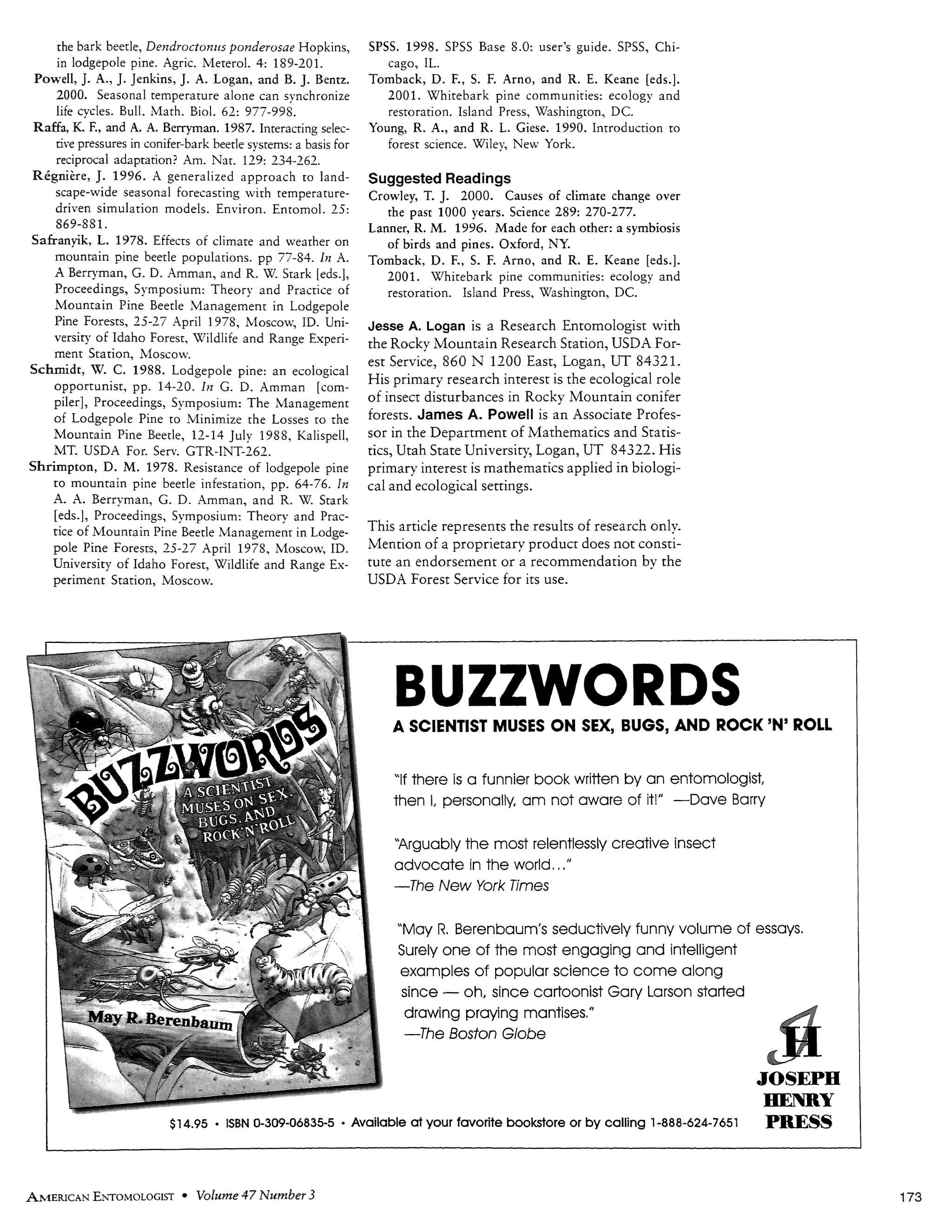 Ghost forests global warming and the mountain pine beetle | PDF