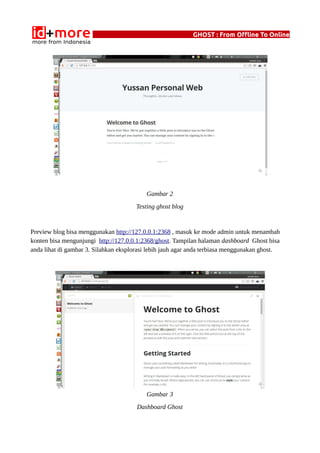 Ghost : From Offline to Online | PDF