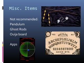 Ghost hunting 101 | PPT