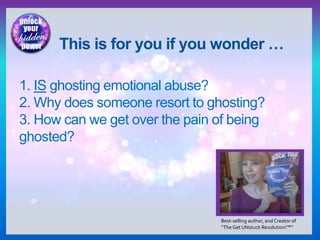 Ghosting is Emotional Abuse | PPTX