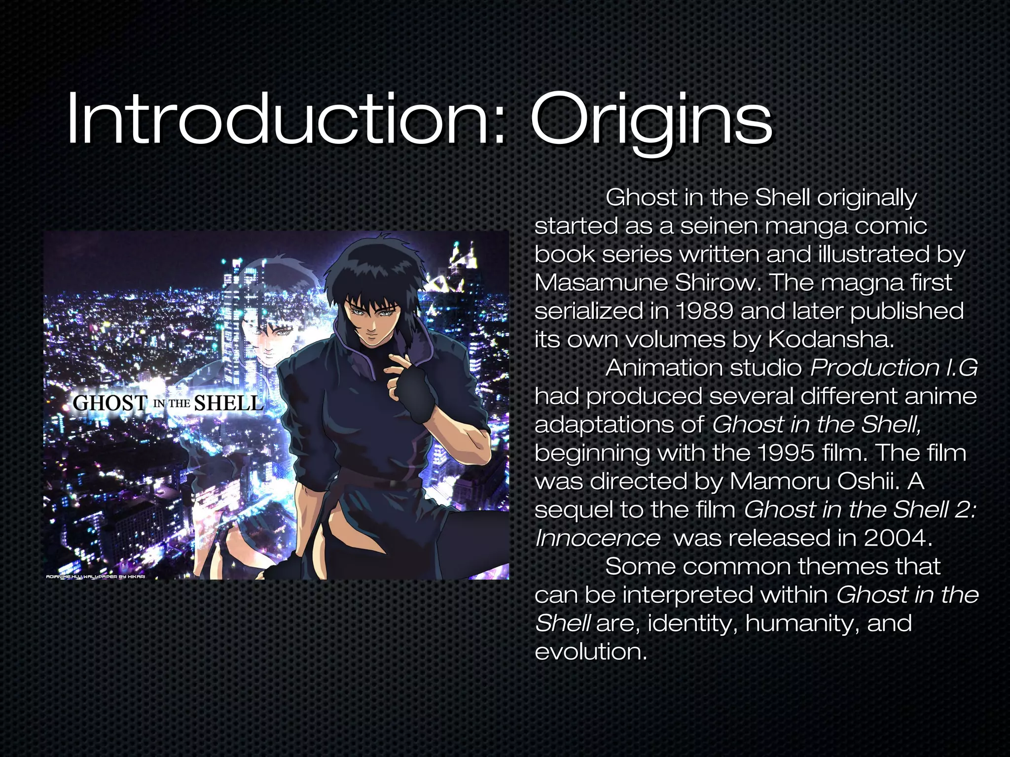 Ghost in the Shell | PPT