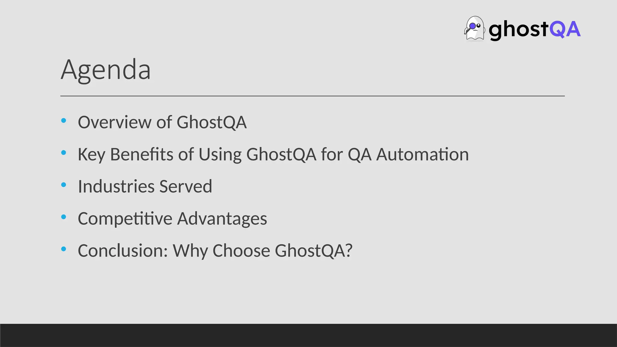 GhostQA - Revolutionizing QA Automation.pptx GhostQA - Revolutionizing QA Automation.pptx