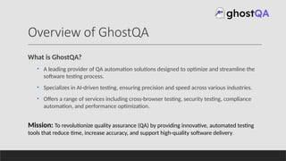 GhostQA - Revolutionizing QA Automation.pptx