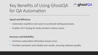 GhostQA - Revolutionizing QA Automation.pptx
