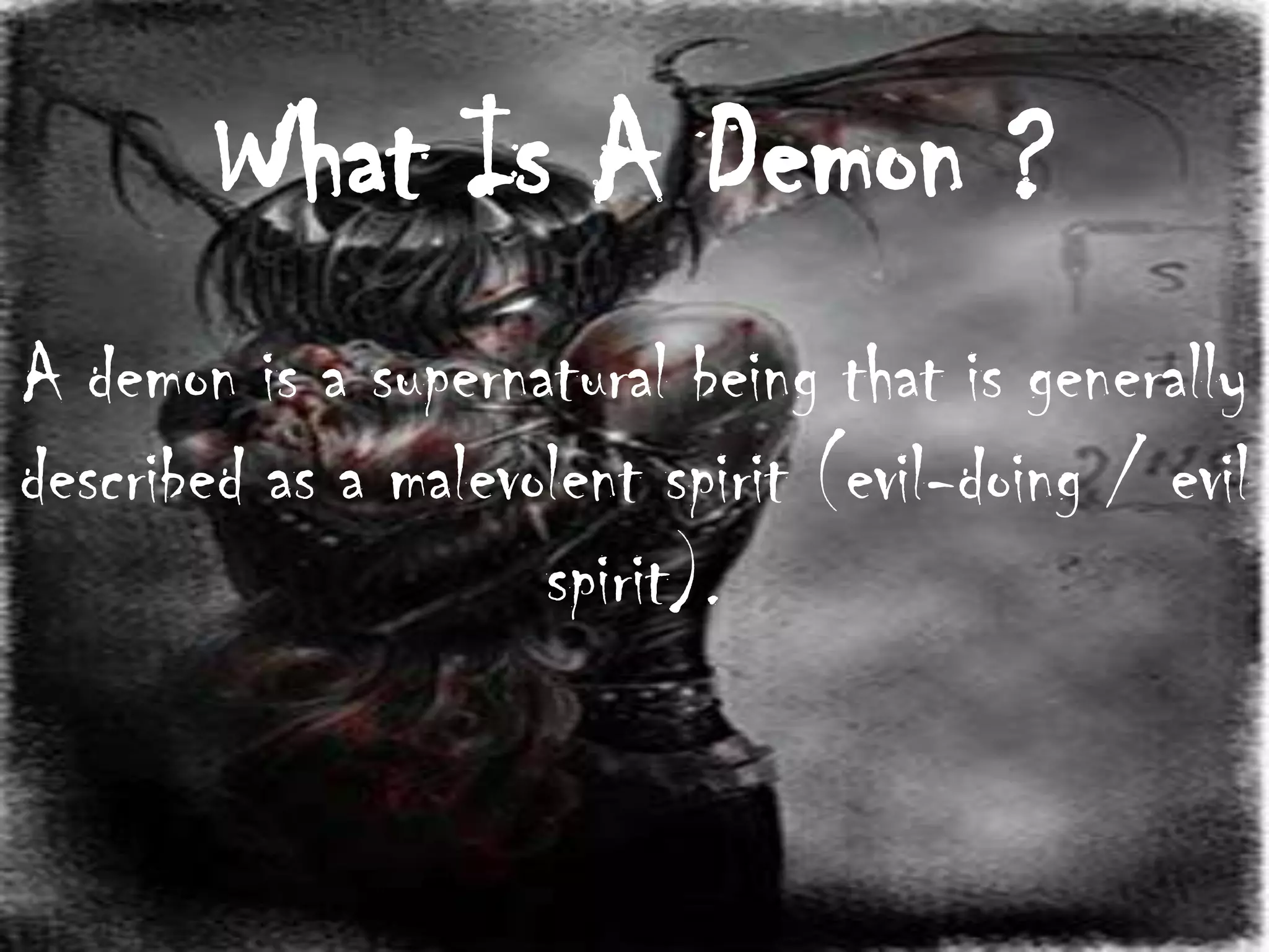 Ghosts,Demons,Mermaids and Aliens... | PPTX