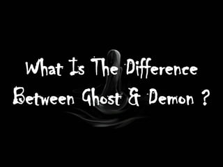 Ghosts,Demons,Mermaids and Aliens... | PPTX | Documentary | Genres