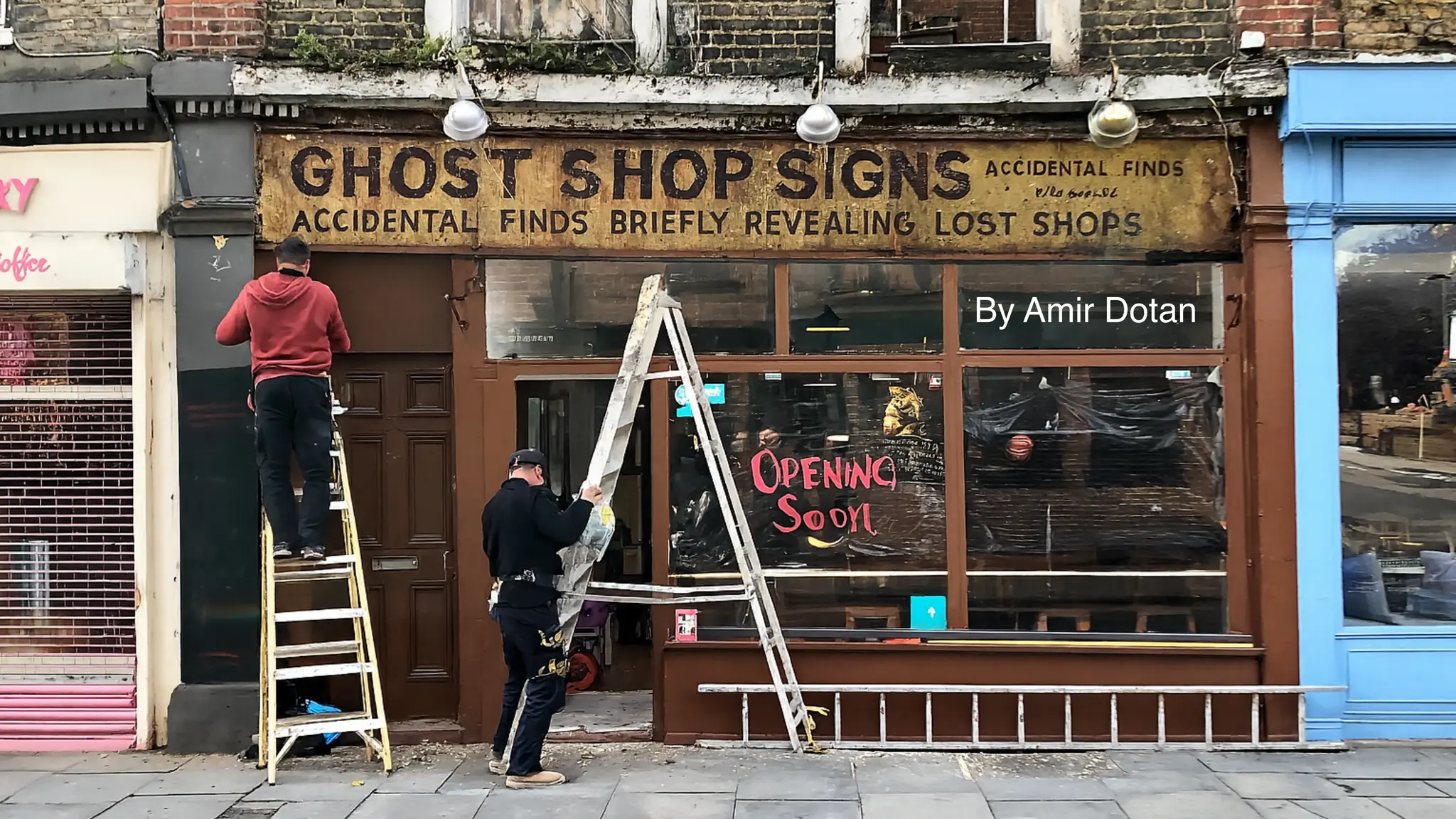 Ghost Shop Signs: Accidental Finds, Briefly Revealing Lost Shops by ...