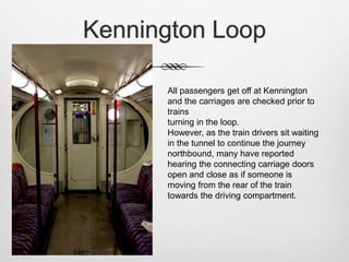 Ghosts of the Underground | PPTX