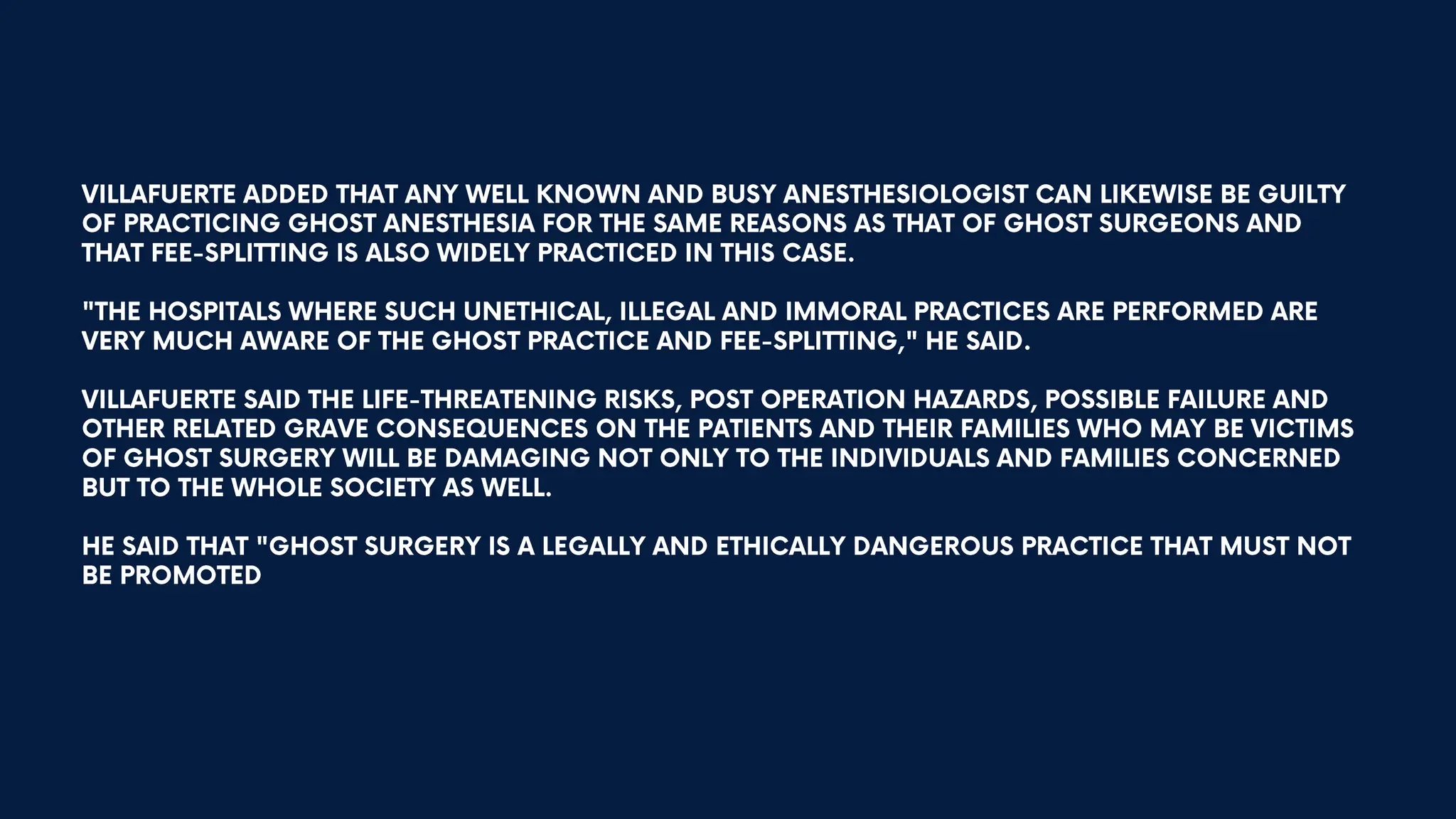 GHOST SURGERY ( GRP 8 ).pptx