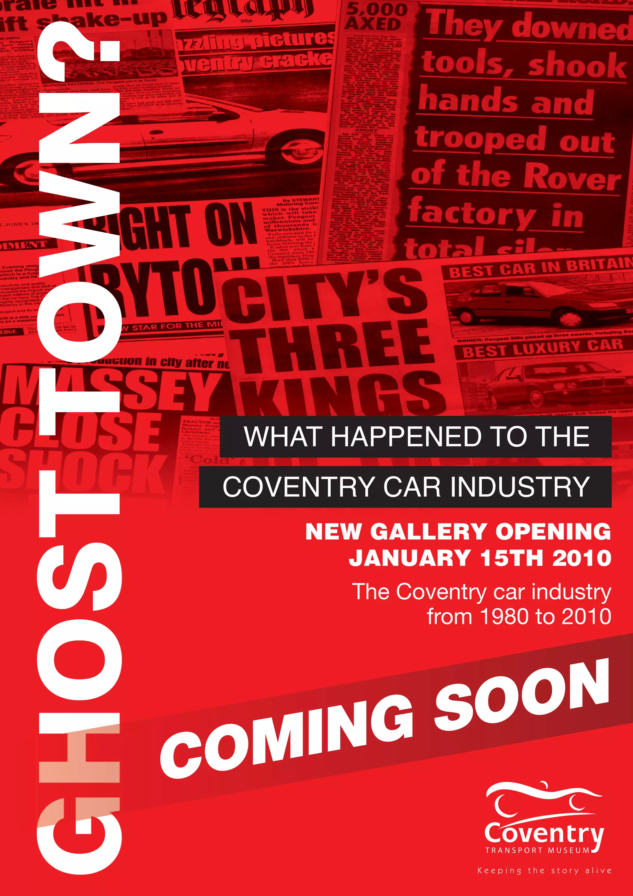 Coventry Transport Museum - Ghost Town Gallery Poster | PDF
