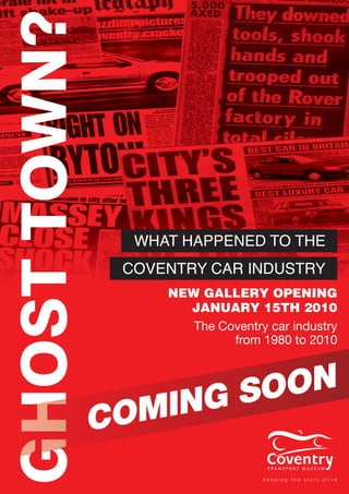 Coventry Transport Museum - Ghost Town Gallery Poster | PDF