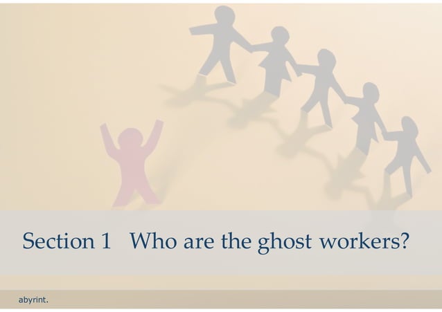 Ghost workers and employees: Who are they and how to deal with them | PPT