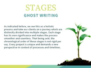 Ghost writing | PPTX