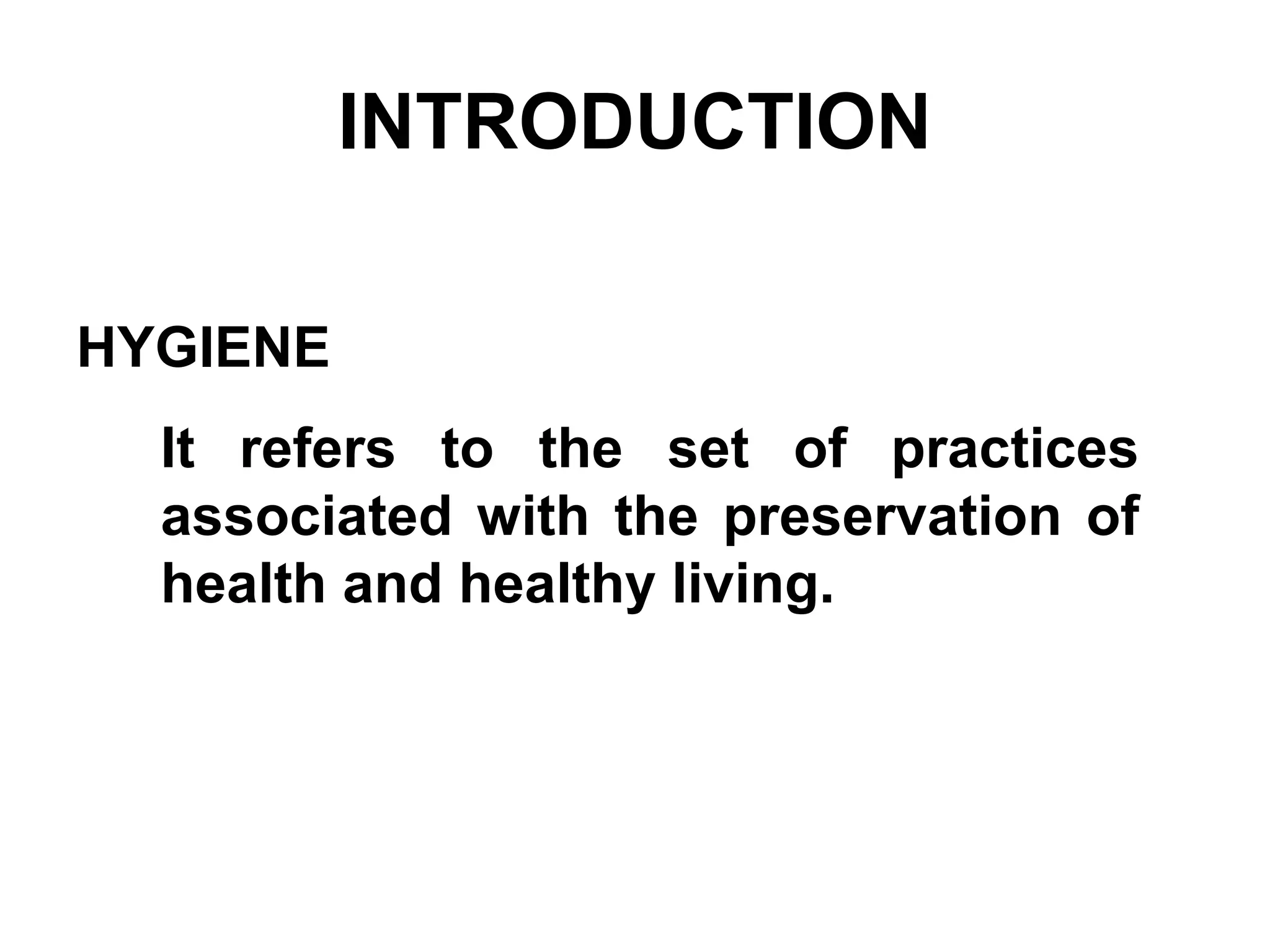 General Hygienic Practices | PPT