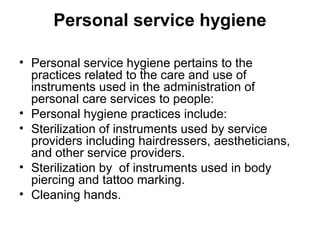 General Hygienic Practices | PPT