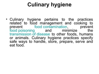 General Hygienic Practices | PPT