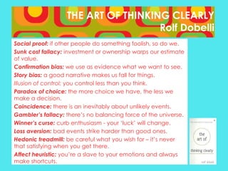 13 FROM 2013: THE BEST BOOKS OF 2013 SUMMARIZED | PPT