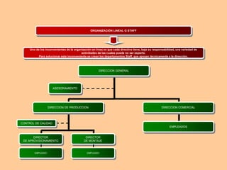 Organización en la empresa | PPTX