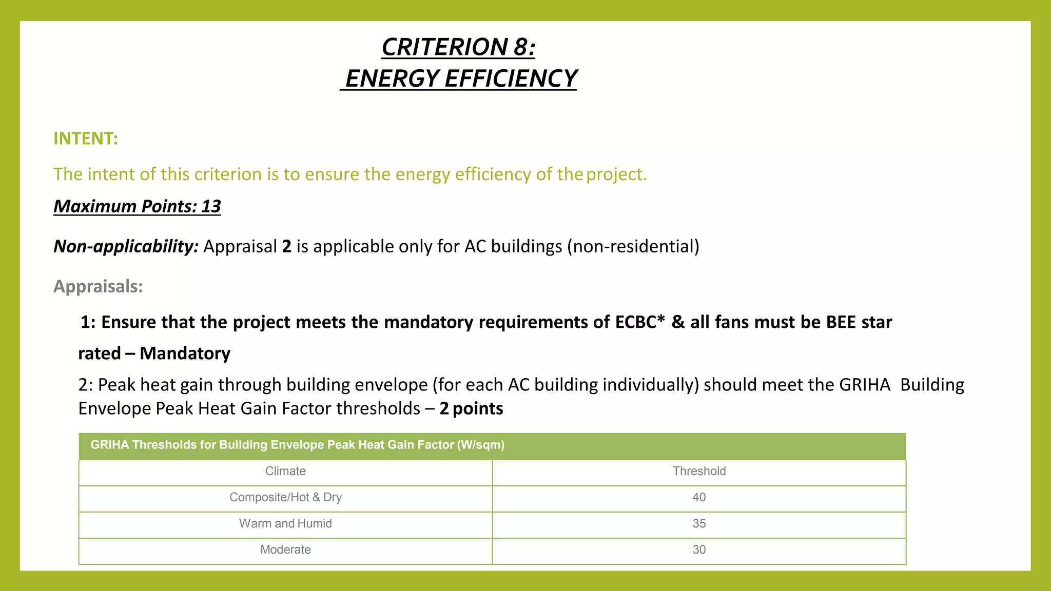 GRIHA RATING SYSTEM | PDF