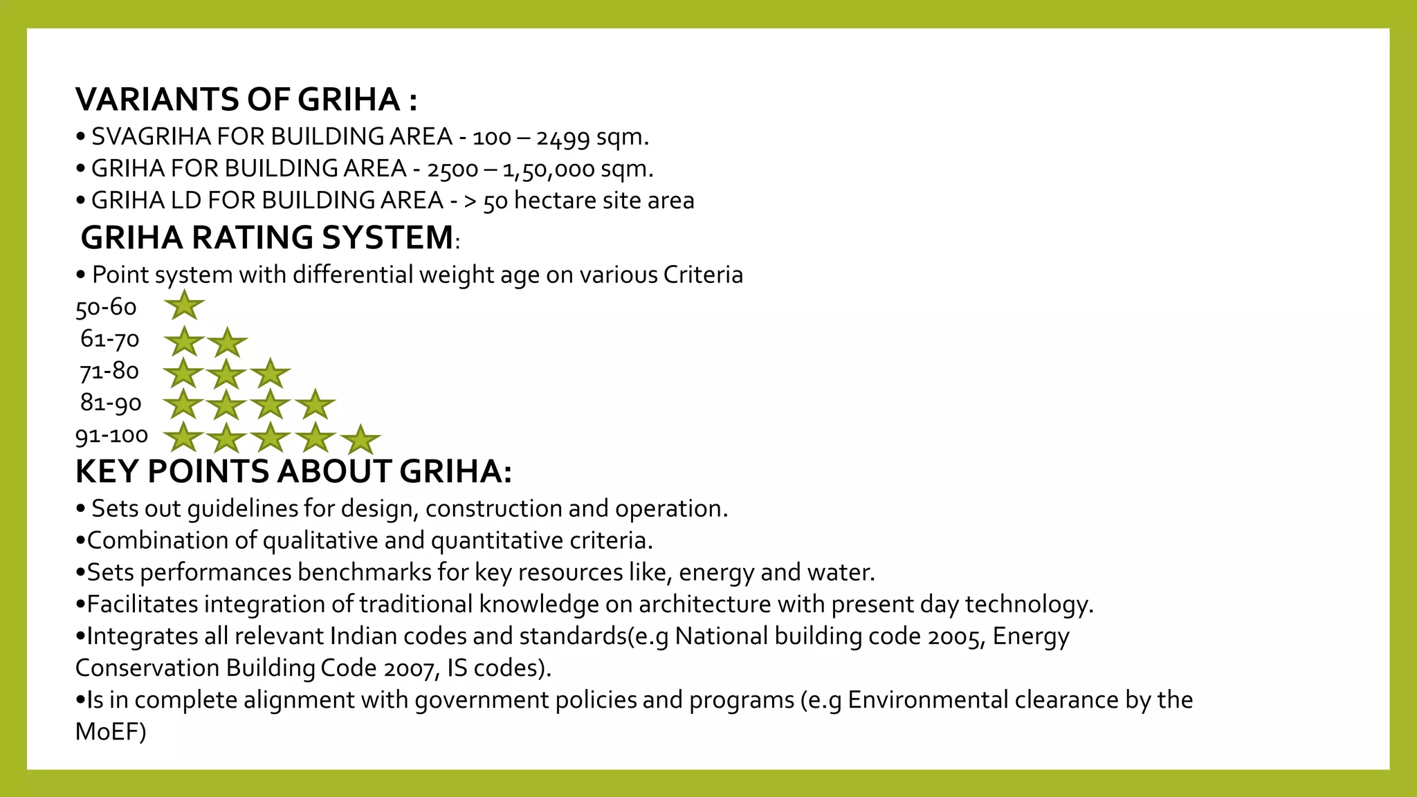 GRIHA RATING SYSTEM | PDF