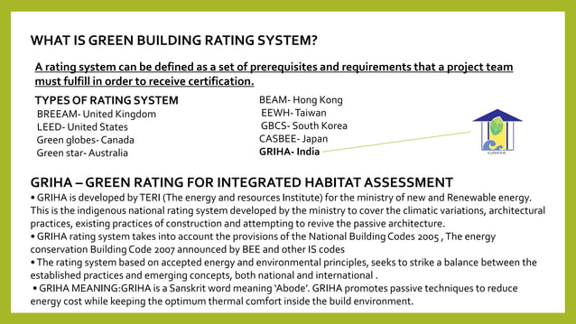 GRIHA RATING SYSTEM | PDF