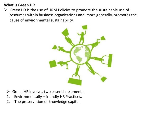 Project Report On GREEN HUMAN RESOURCE MANAGEMENT (GHRM)