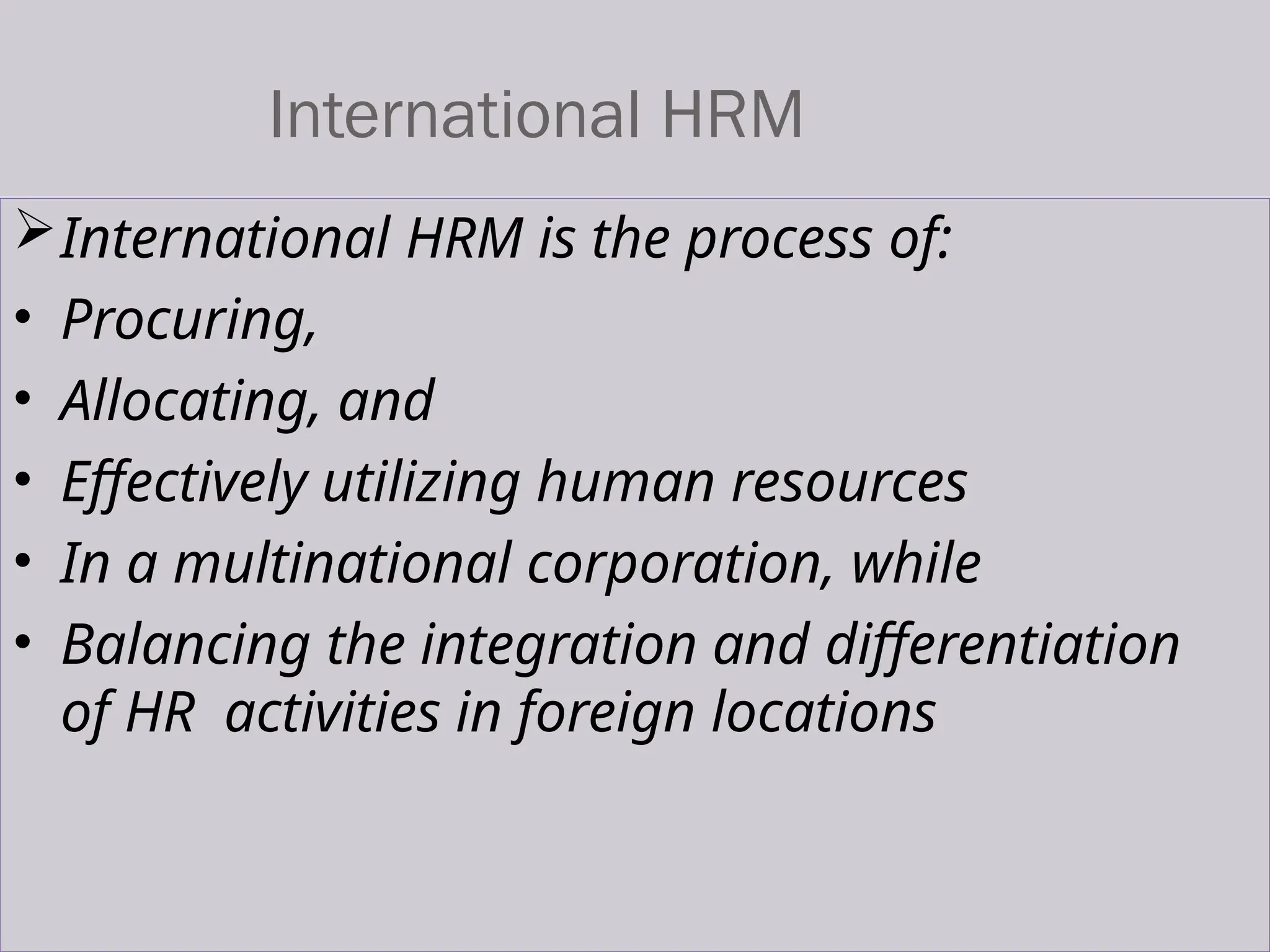 Ghrm need,objectives,importance,model and reasons for growing interest ...