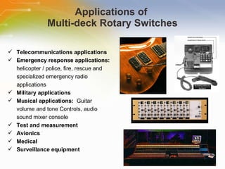 Rotary and Key Lock Switches | PPT | Radio Control | Hobbies & Interests