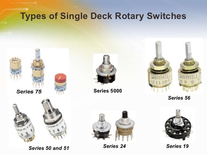 Rotary and Key Lock Switches