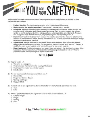 Ghs compliance-toolkit-from-p bar y safety consultants | PDF